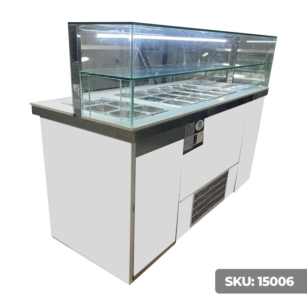 Mesa de Toppings Profesional - America Food Solutions